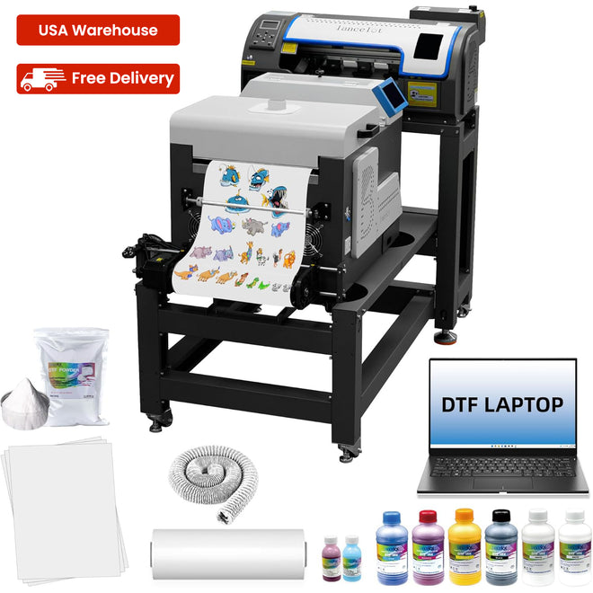 Lancelot M1630 PRO DTF Printer DTF Powder Shaker and Dryer Machine